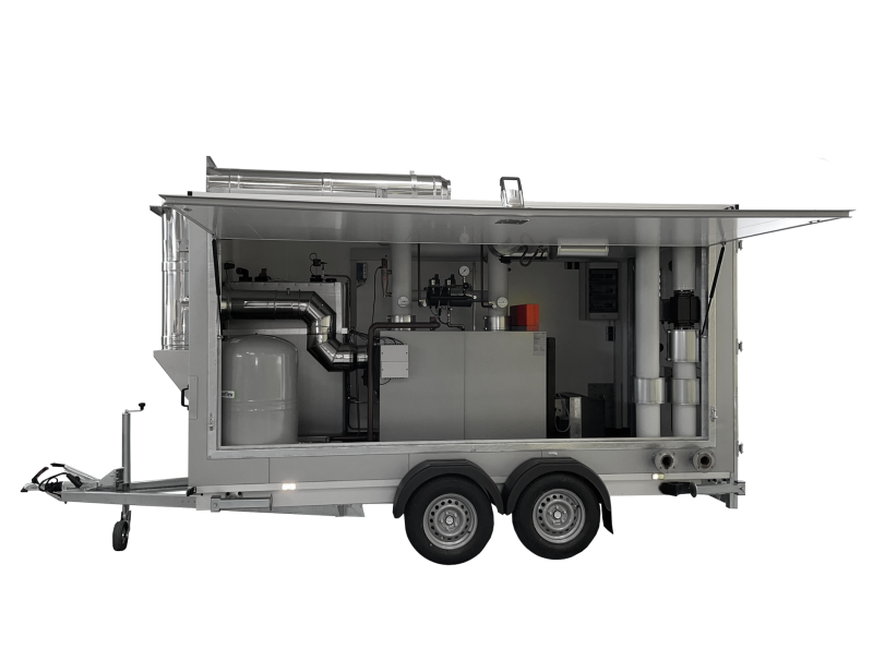 Mobile Heizzentralen mit 560 kW mieten | Alois Müller